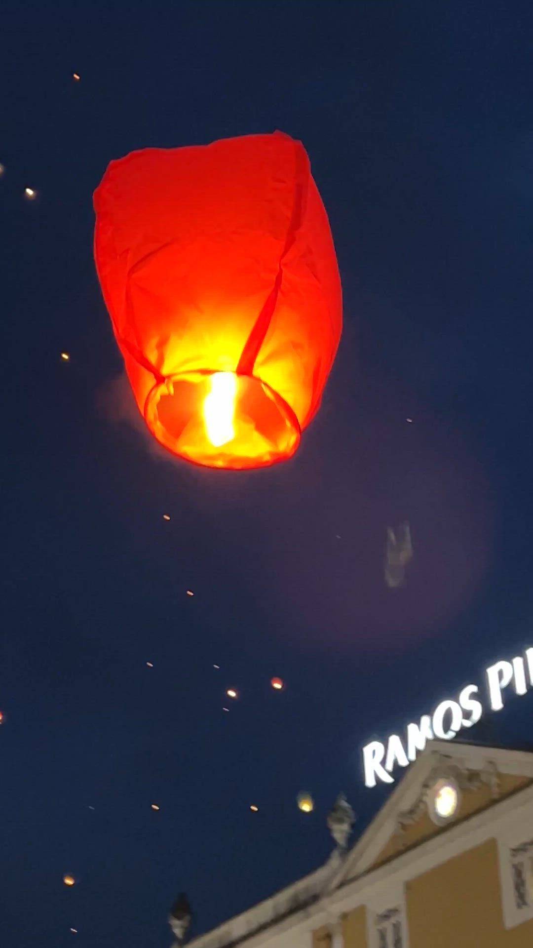 Balões, marteladas e fogo de artifício sobre o rio Douro: Porto ficou ...
