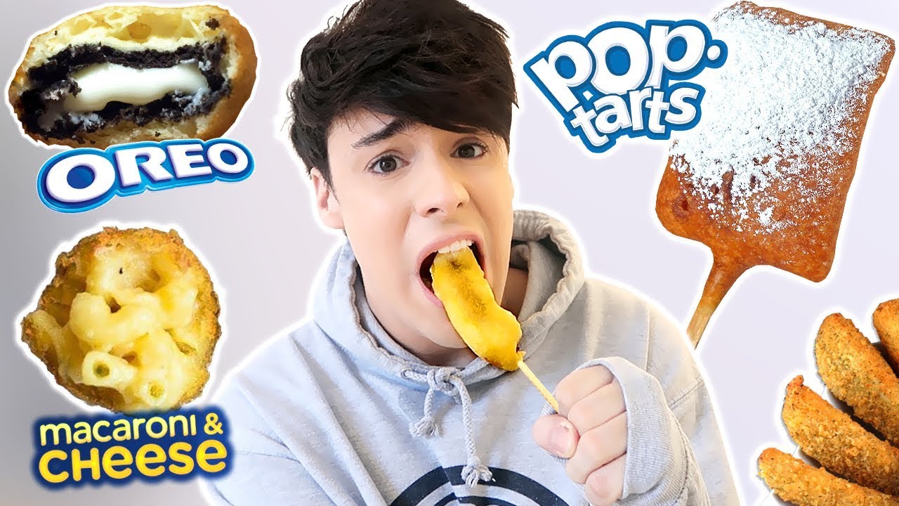 Eating only deep fried greasy comfort foods for 24 hours straight