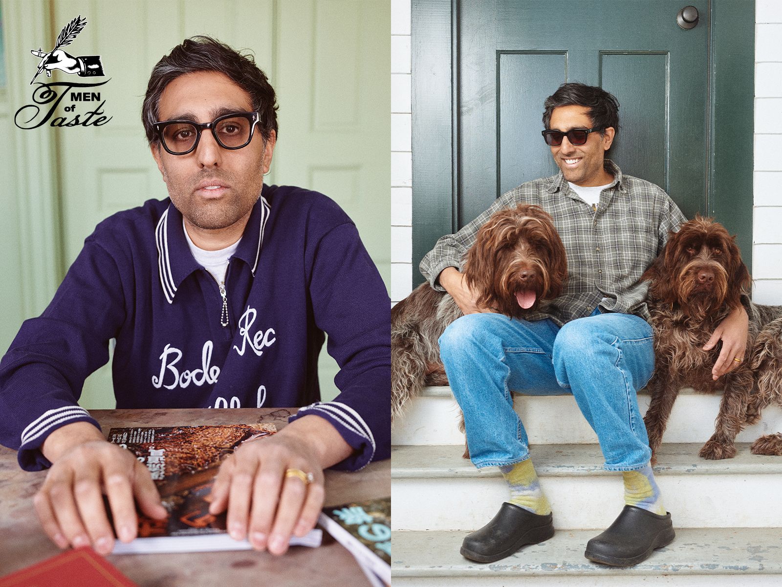 The furniture designer who loves trading clothes and NFL Sunday Ticket