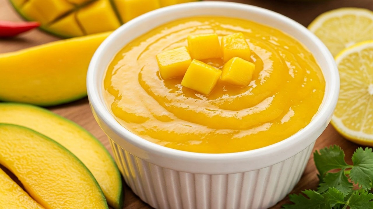 Salsa de mango [fácil y rápida]