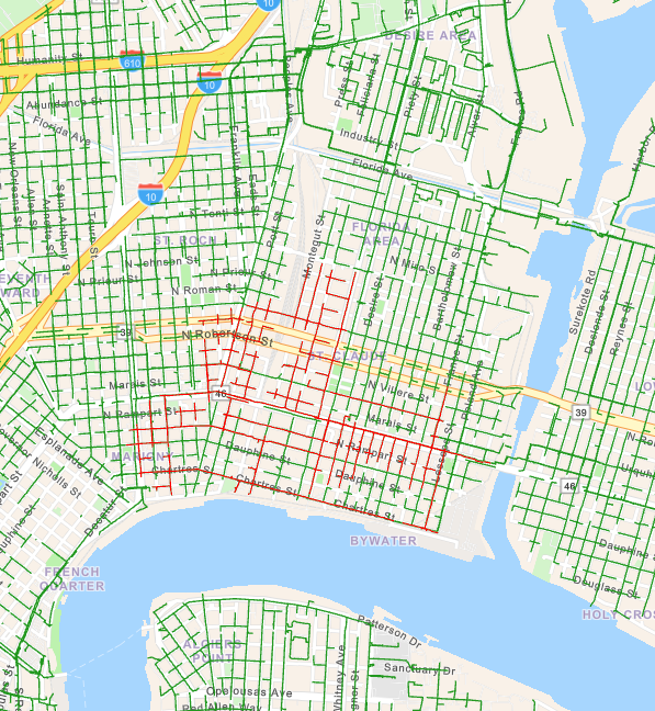 Thousands in the Bywater waking up without power