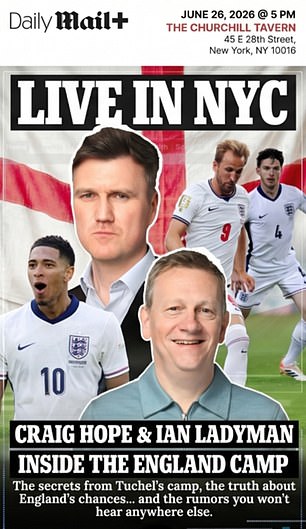 Join Craig Hope and Ian Ladyman's special England event in New York City