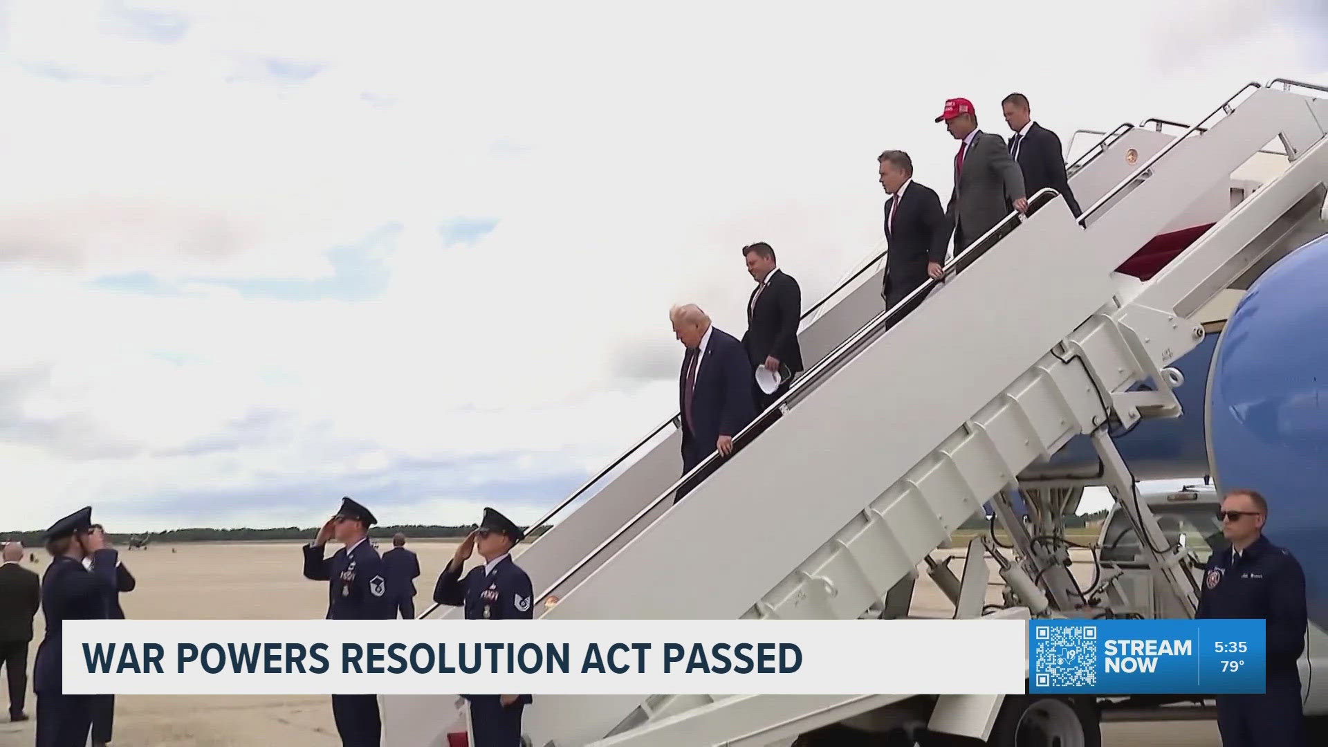 Senate approves symbolic measure requiring Trump to seek approval for ...