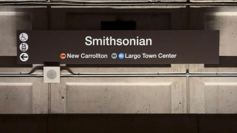 Smithsonian Metro entrance set to close Wednesday for Trump event