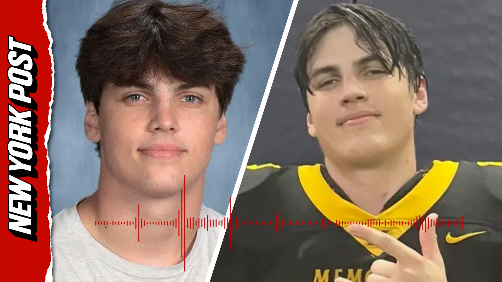 'Stay with me!' Coach's desperate plea to Austin Metcalf heard in newly ...