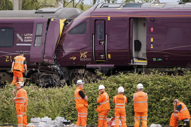 Train driver killed in Bedford crash passed red signal moments before ...