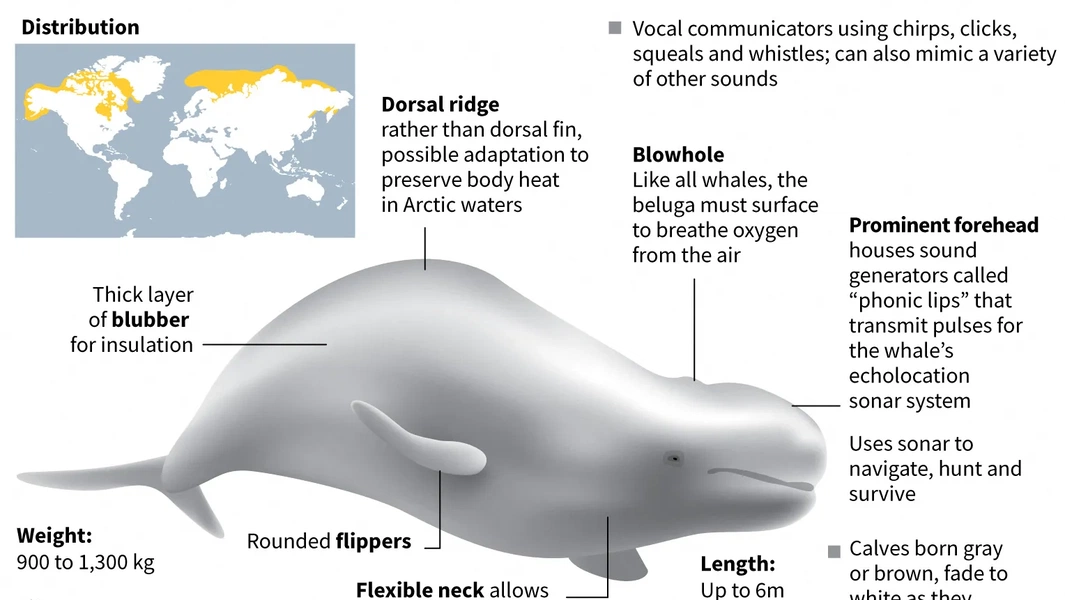 Long-term study reveals belugas’ multi-partner mating boosts genetic health