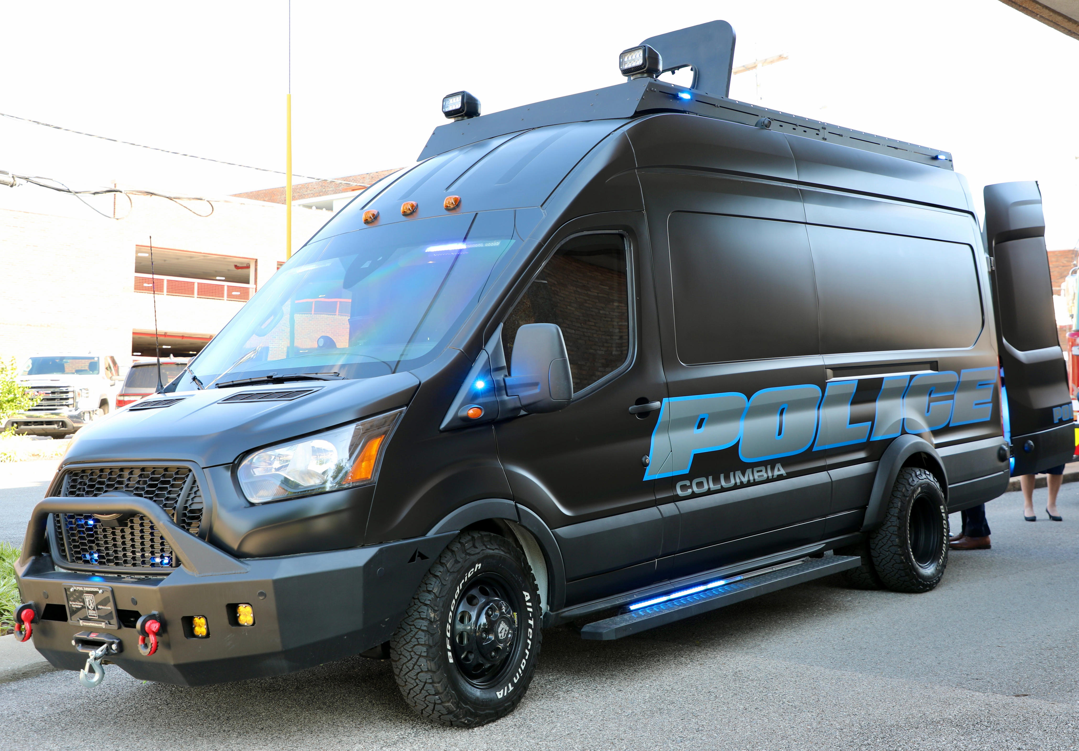 Columbia police tactical vehicle, fire engine added to city fleet