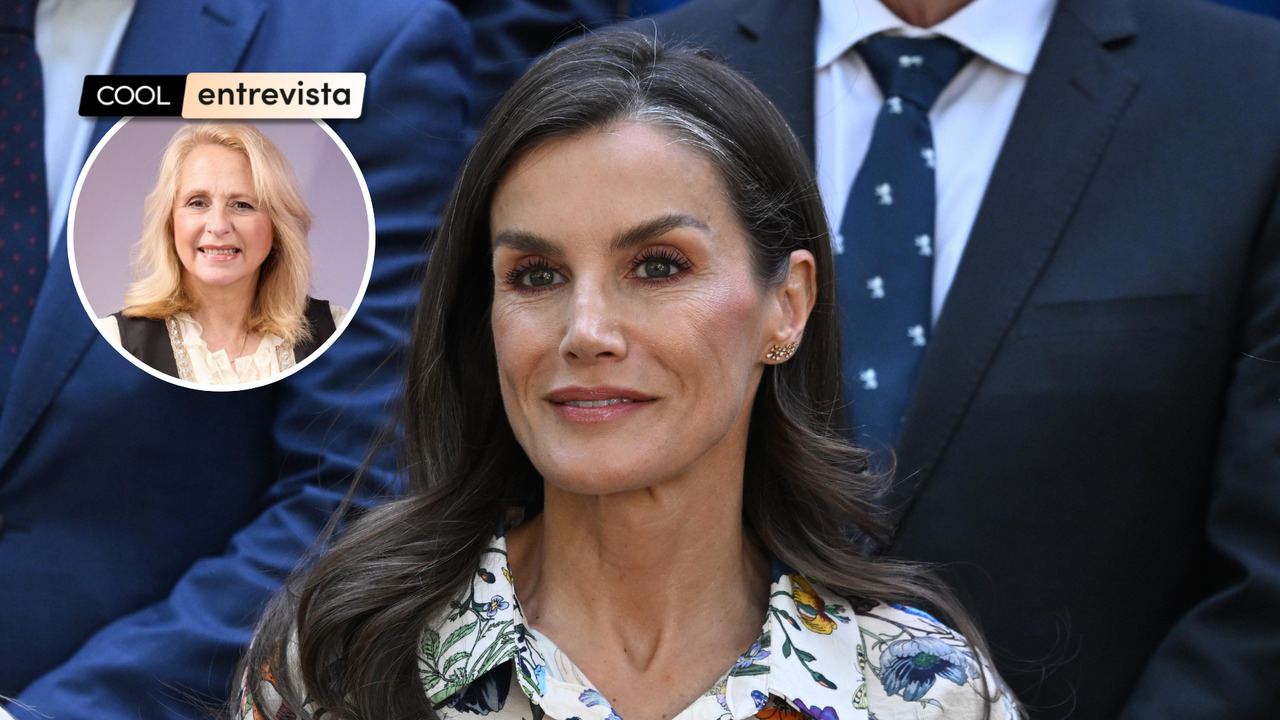 Encarna Moreno, estilista, sobre el mechón de canas de la reina Letizia ...