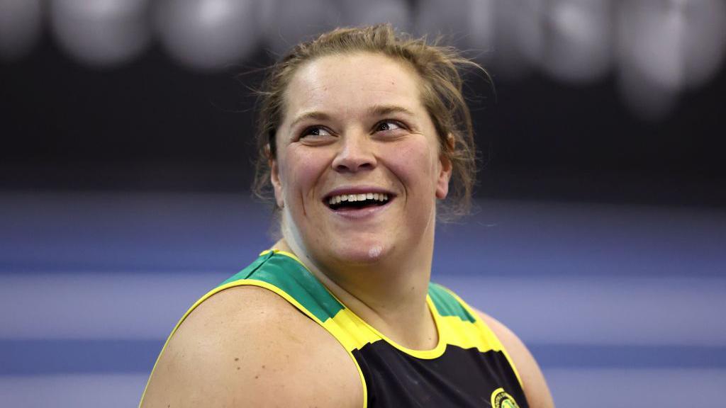 Olympian Sophie McKinna swaps shot put for rugby