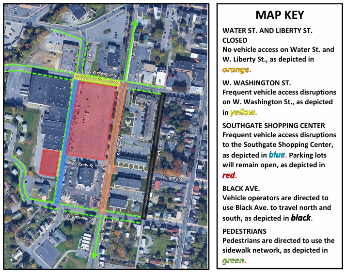 Shopping center redevelopment project begins with demolition, sewer ...