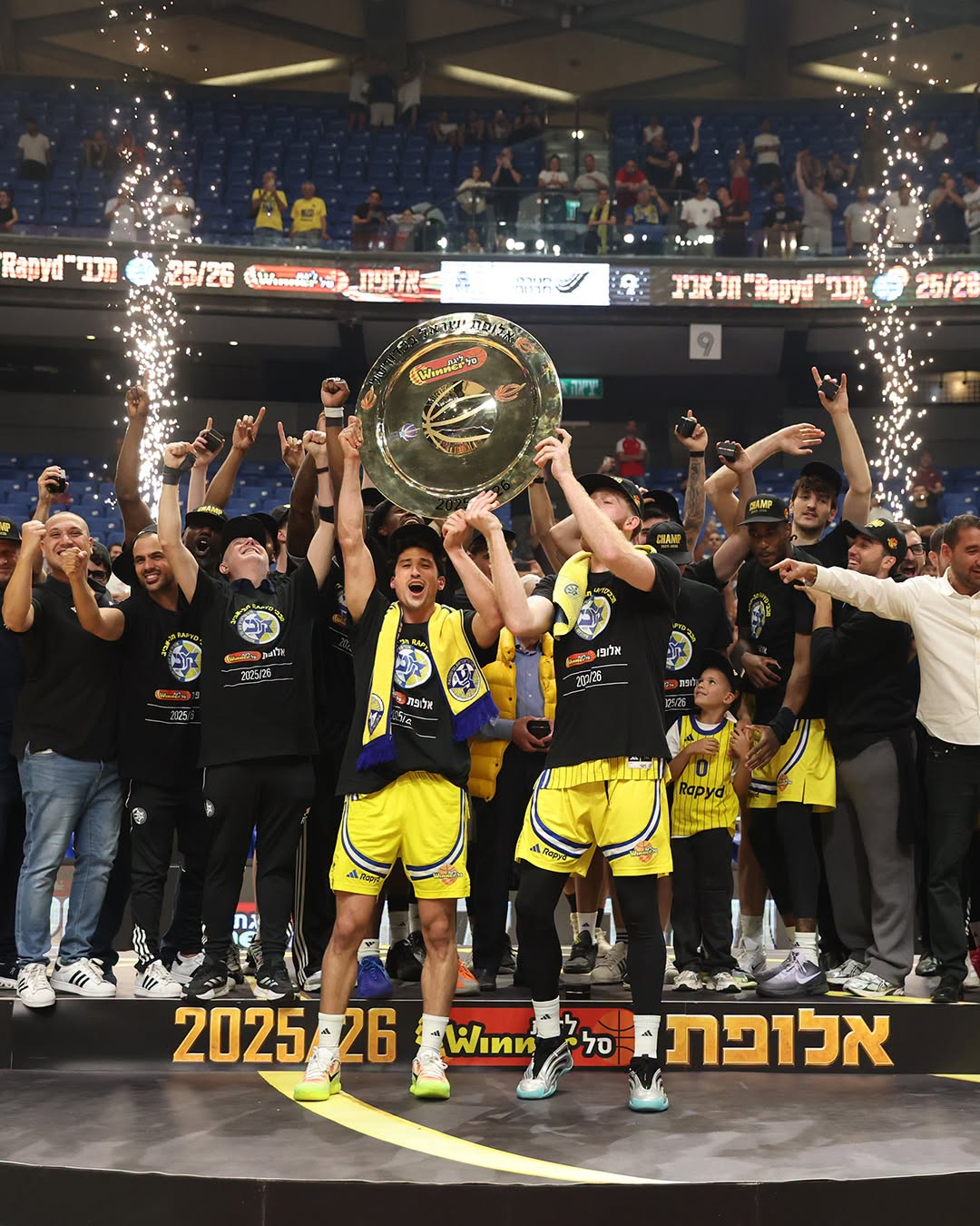 Quatrième saison en Israël, et enfin le premier titre national pour ...