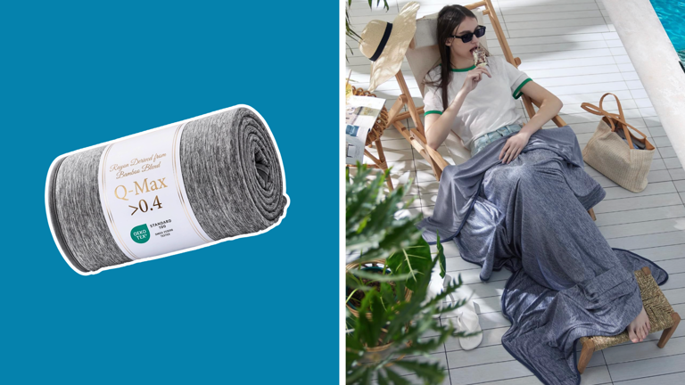 I run hot—this $20 cooling blanket is my summer must-have