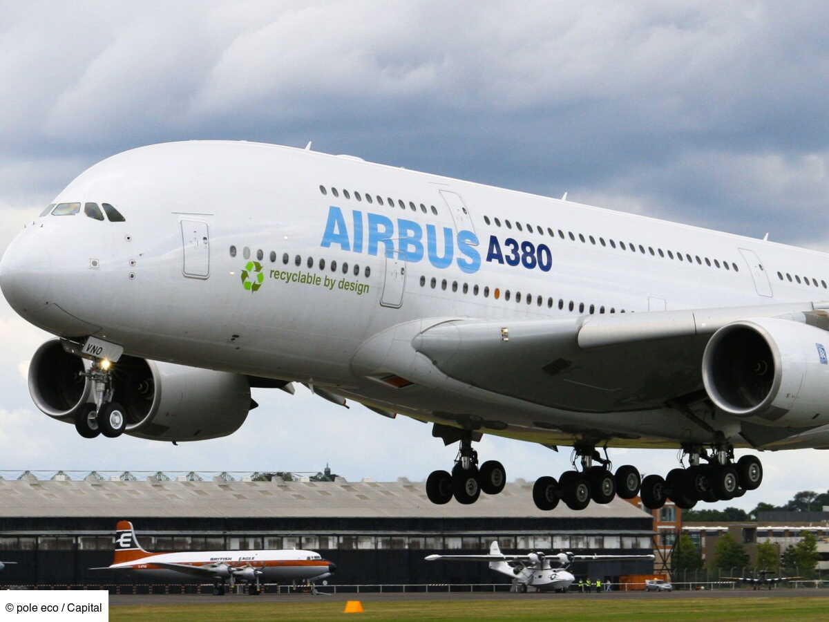 Des fissures repérées sur les ailes de 16 Airbus A380 : le constructeur ...
