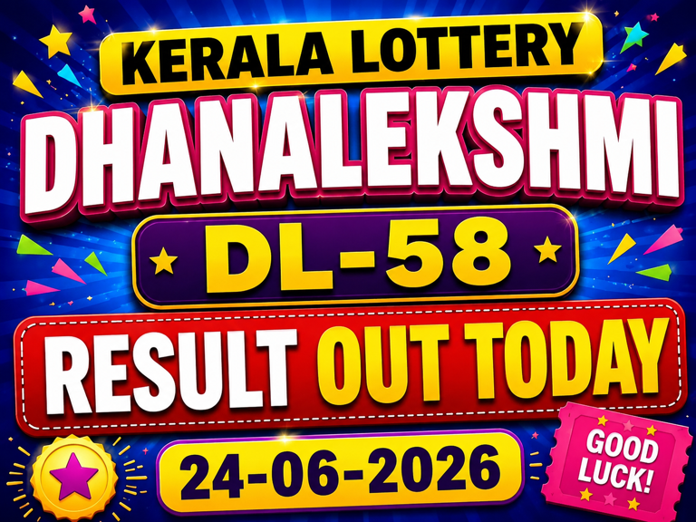 Kerala Lottery DhanaLekshmi DL-58 results out today (2406-2026); check ...