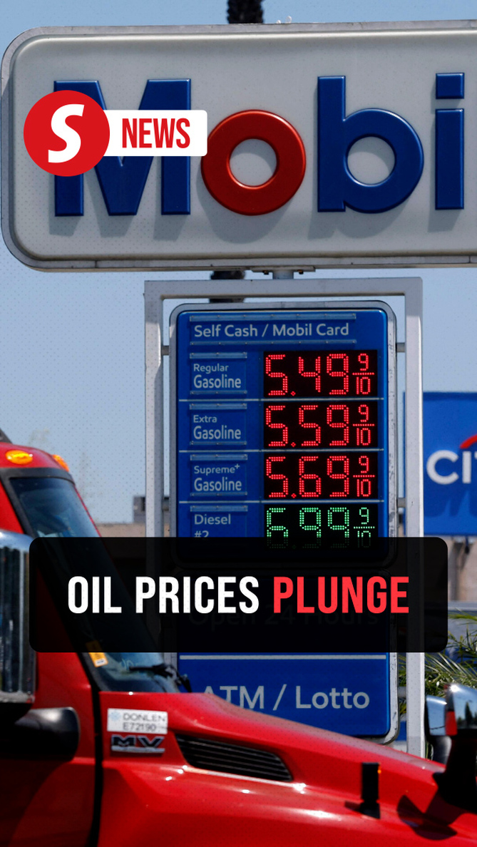 Oil prices drop to the lowest level since early March