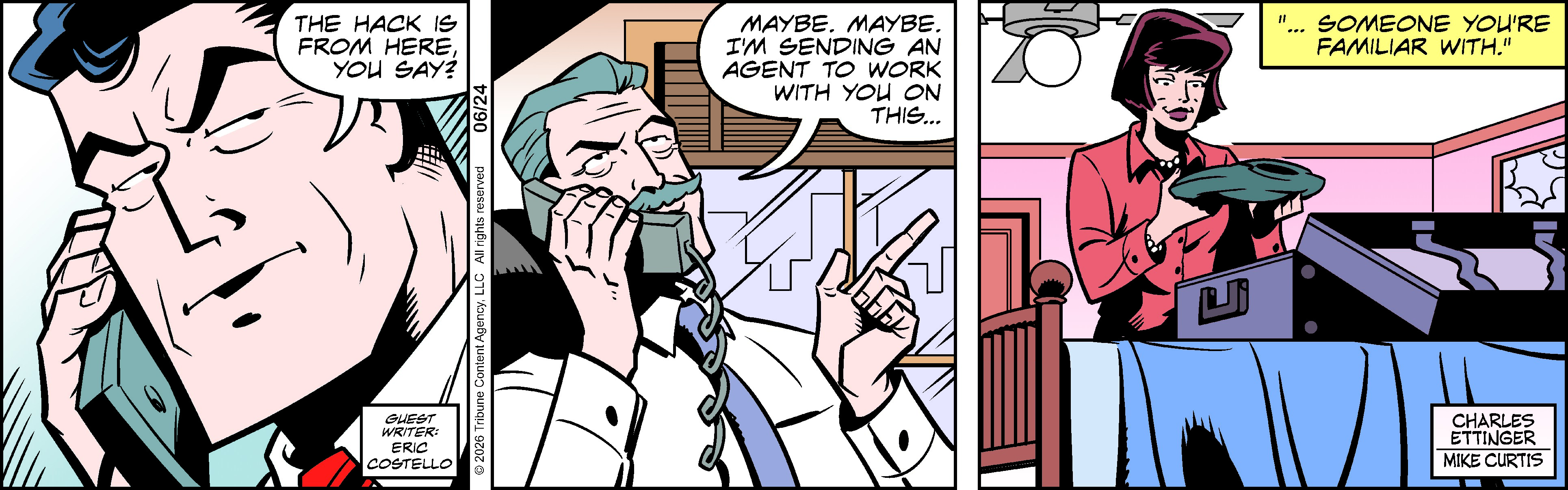Dick Tracy by Charles Ettinger and Mike Curtis