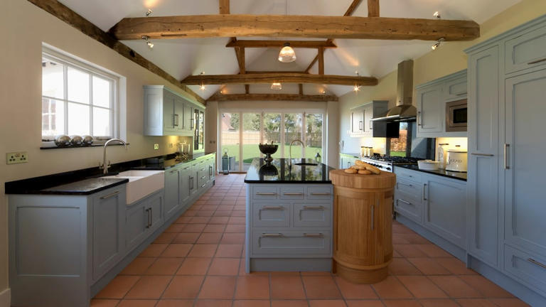 Why kitchens in pastel colors are timeless
