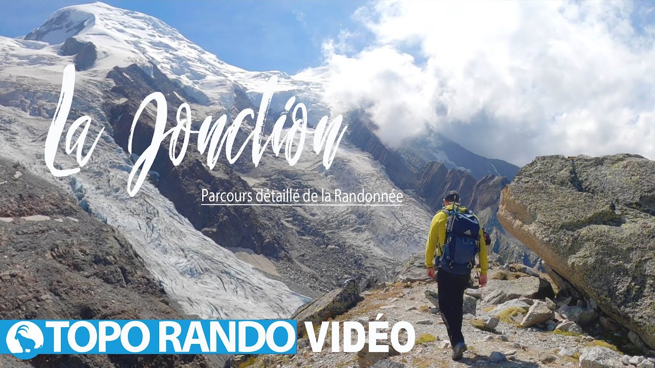 La jonction randonnée Mont Blanc Chamonix glacier