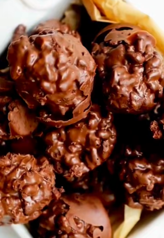 No-bake brownie crunch bites | Gluten-free vegan bite-size dessert