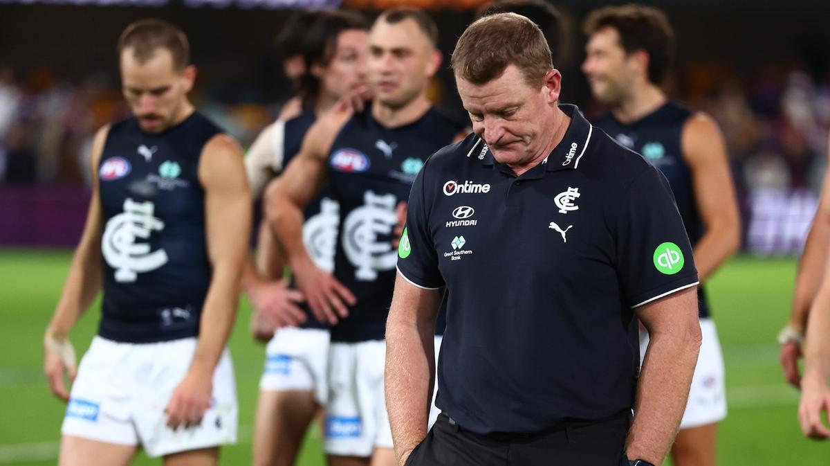 Michael Voss explains 'fear' over history repeating ahead of Carlton ...