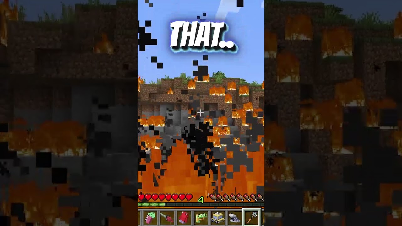 Wielding the power of a custom meteor wand in Minecraft