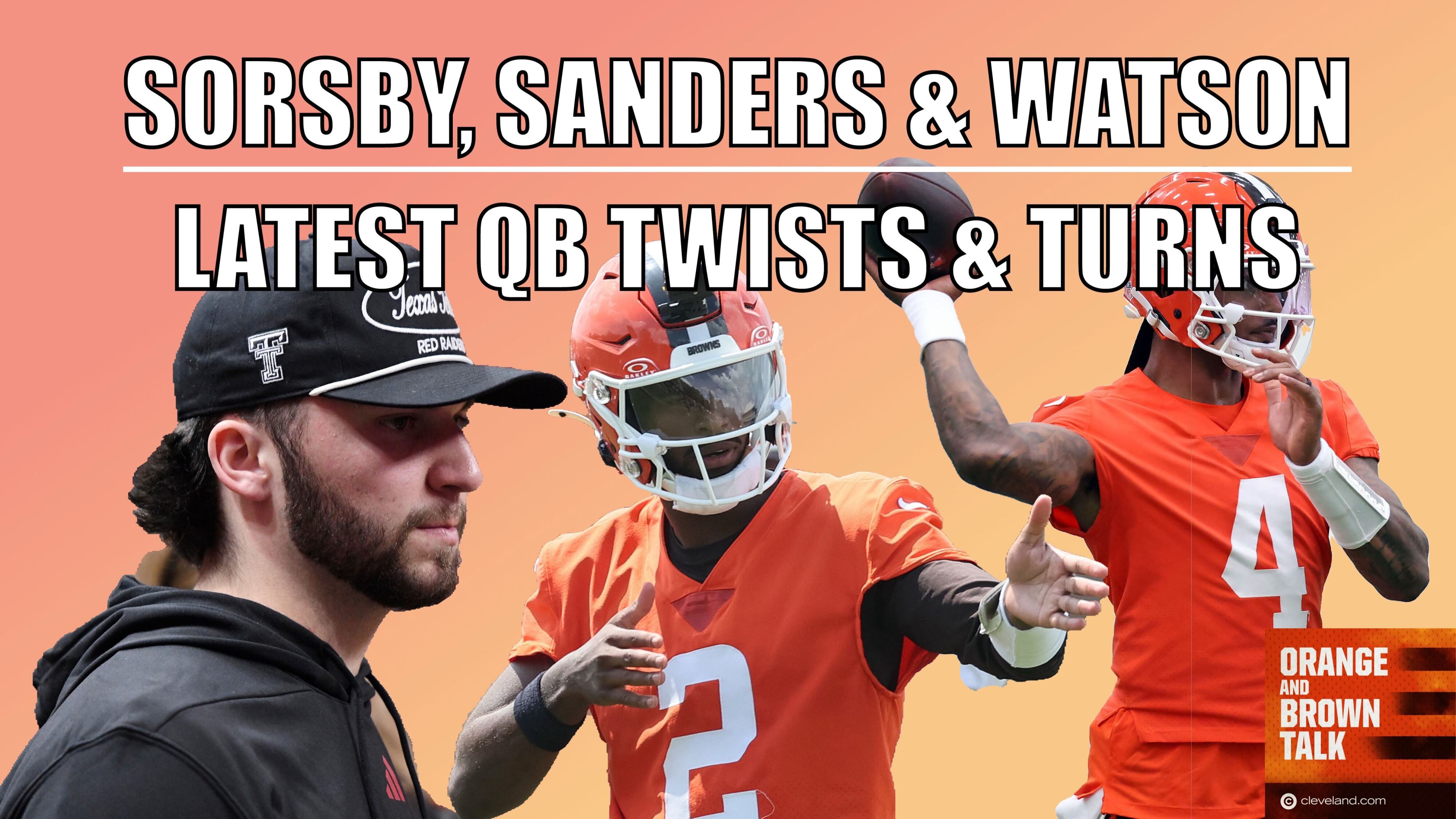 Brendan Sorsby, Shedeur Sanders rumors and Deshaun Watson’s status ...