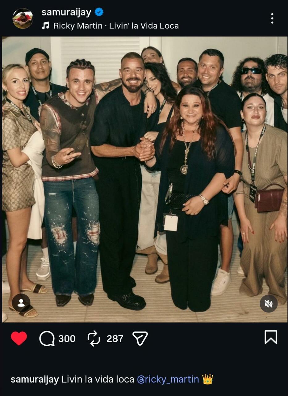 Samurai Jay apre il concerto di Ricky Martin a San Benedetto del Tronto ...