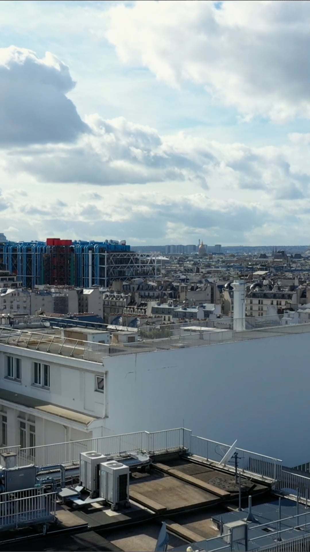 Centre Pompidou, Paris: Drone tour of French architectural marvel