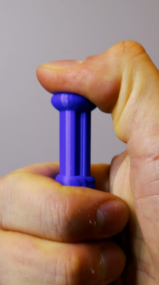 Push trigger 3D printed fidget that feels incredibly satisfying