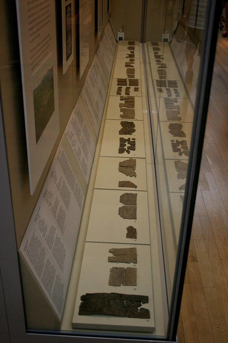 In 1973, archaeologist Robin Birley lifted soggy soil at Vindolanda and ...