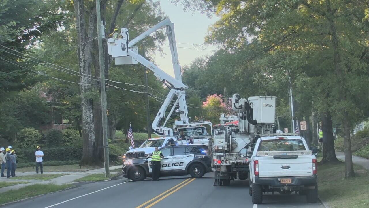 Power line repairs shut down Concord roads