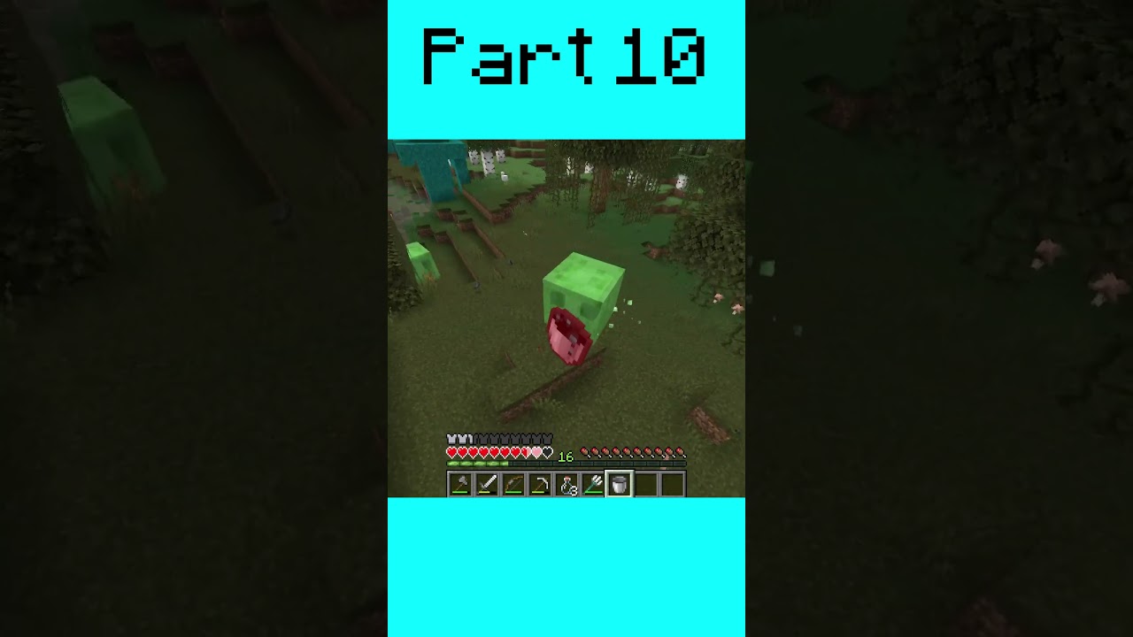 Becoming custom weapons to overcome every Minecraft obstacle