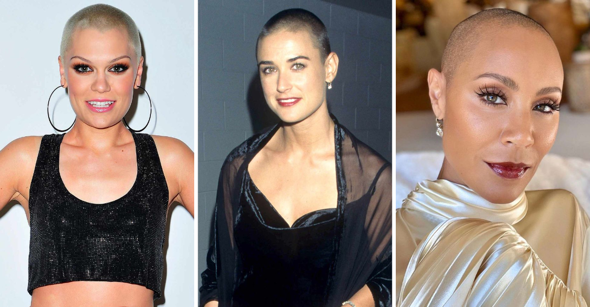 These female celebrities shaved their heads—and looked more fabulous ...