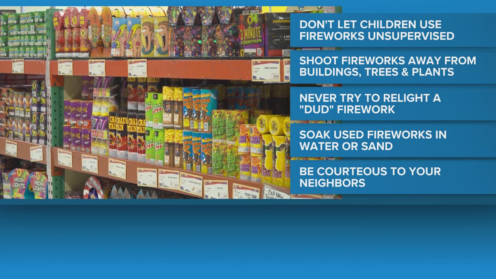 Fireworks sales start in Harris County for Fourth of July