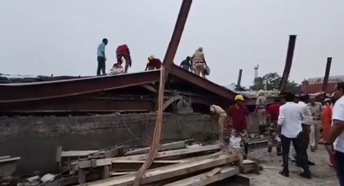 Under-construction warehouse collapses in west Kolkata; several feared ...