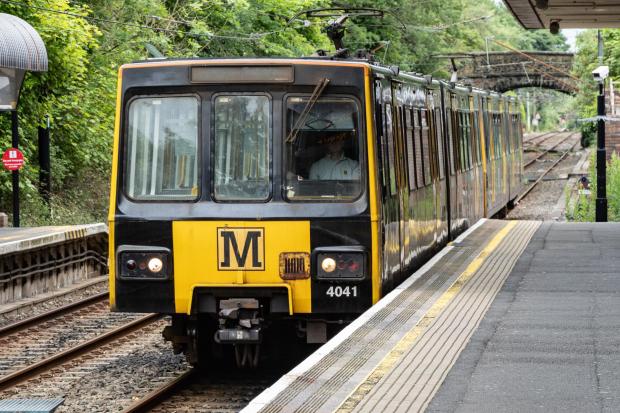 Tyne and Wear Metro services suspended due to 'failed vehicle' spark ...