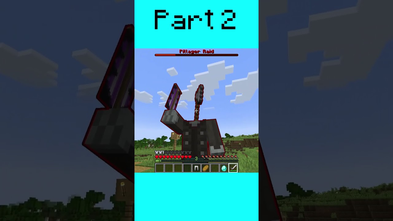 Turning into incredible battle weapons throughout Minecraft adventures
