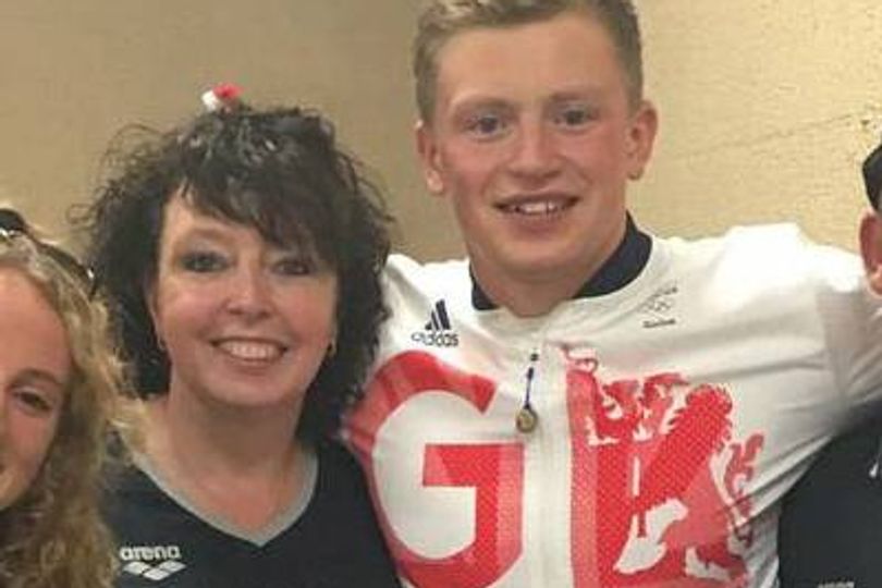 Adam Peaty's mum Caroline found out about Holly Ramsay pregnancy via ...