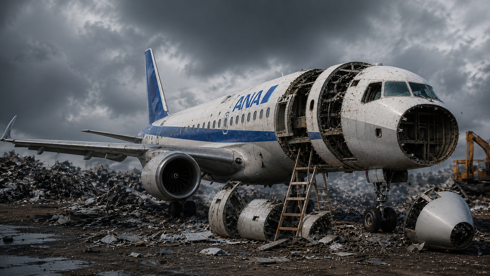 Japan's $7.6 billion airliner disaster