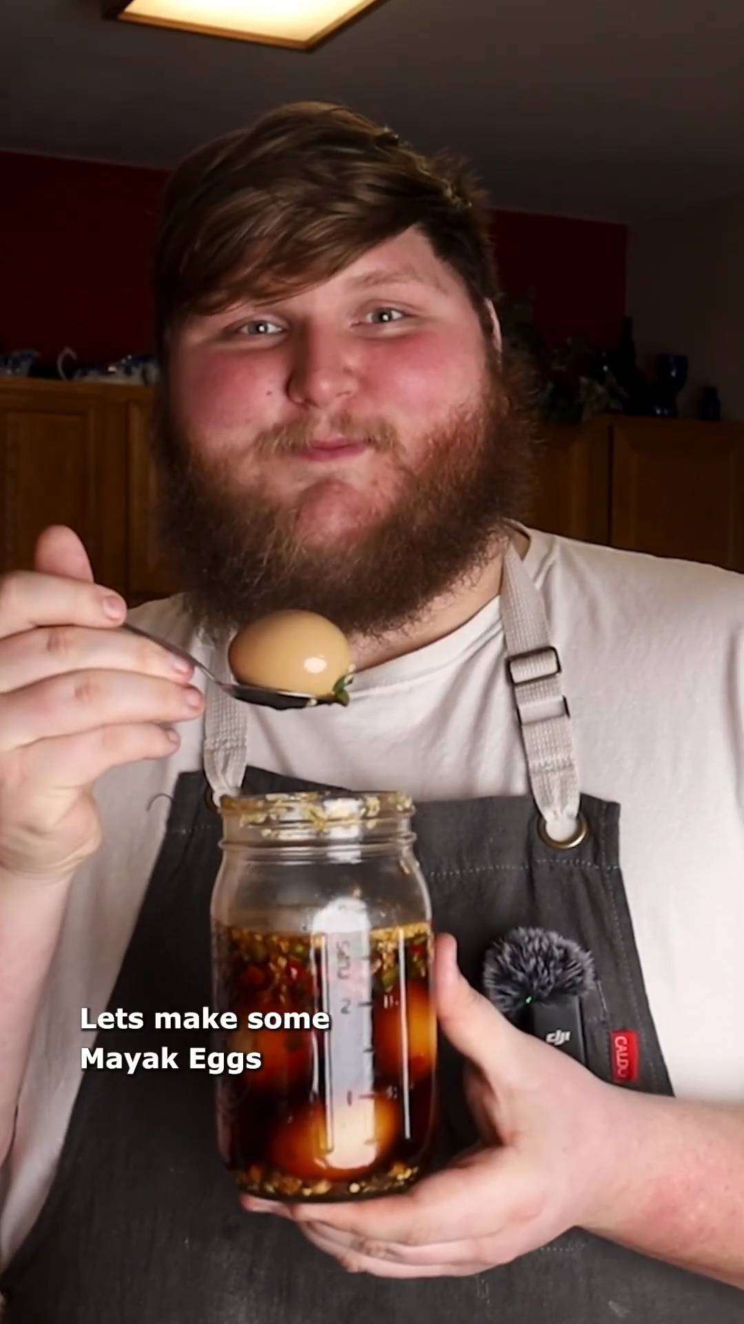Korean marinated soy sauce eggs