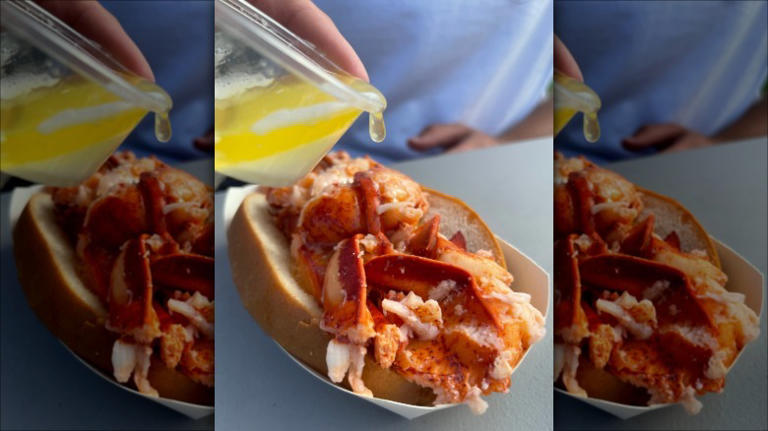 Can't decide between mayo or butter on your lobster roll? Go with both