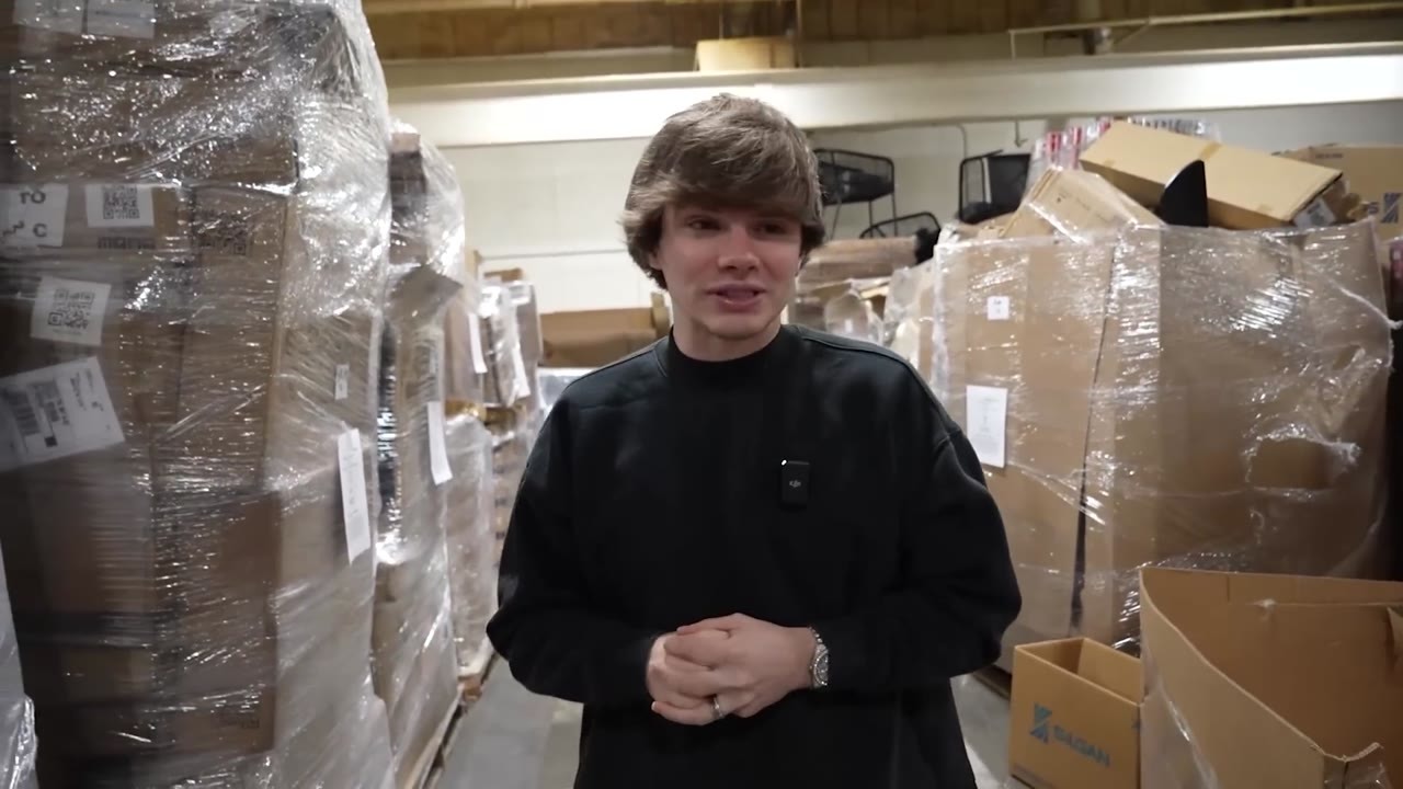 This is what happens when you open an Amazon return pallet for $150