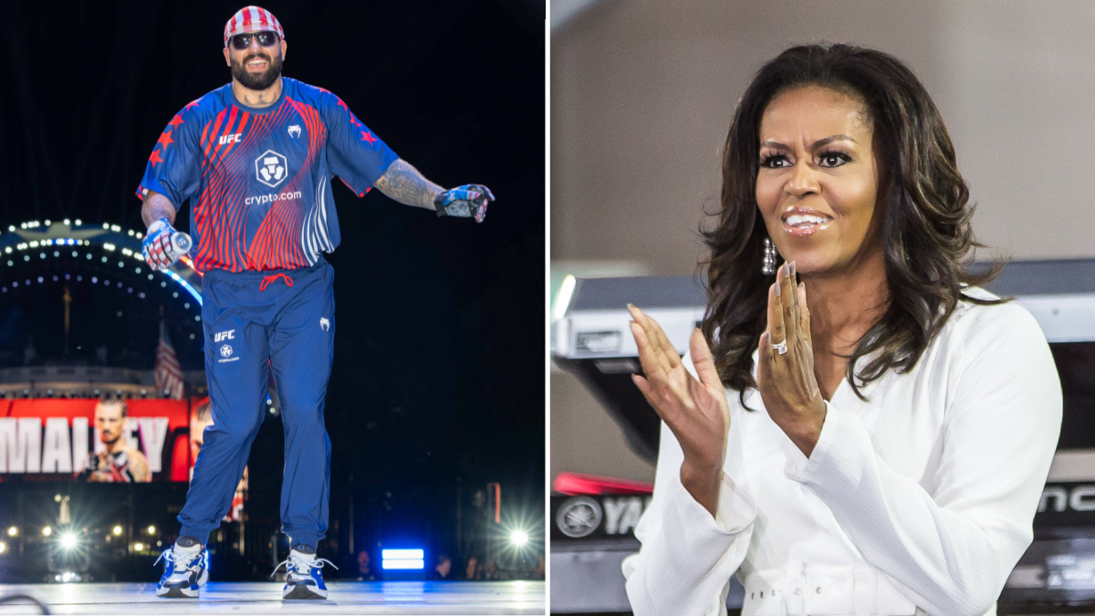 UFC fighter Josh Hokit claims Michelle Obama slur was about 'freedom of ...
