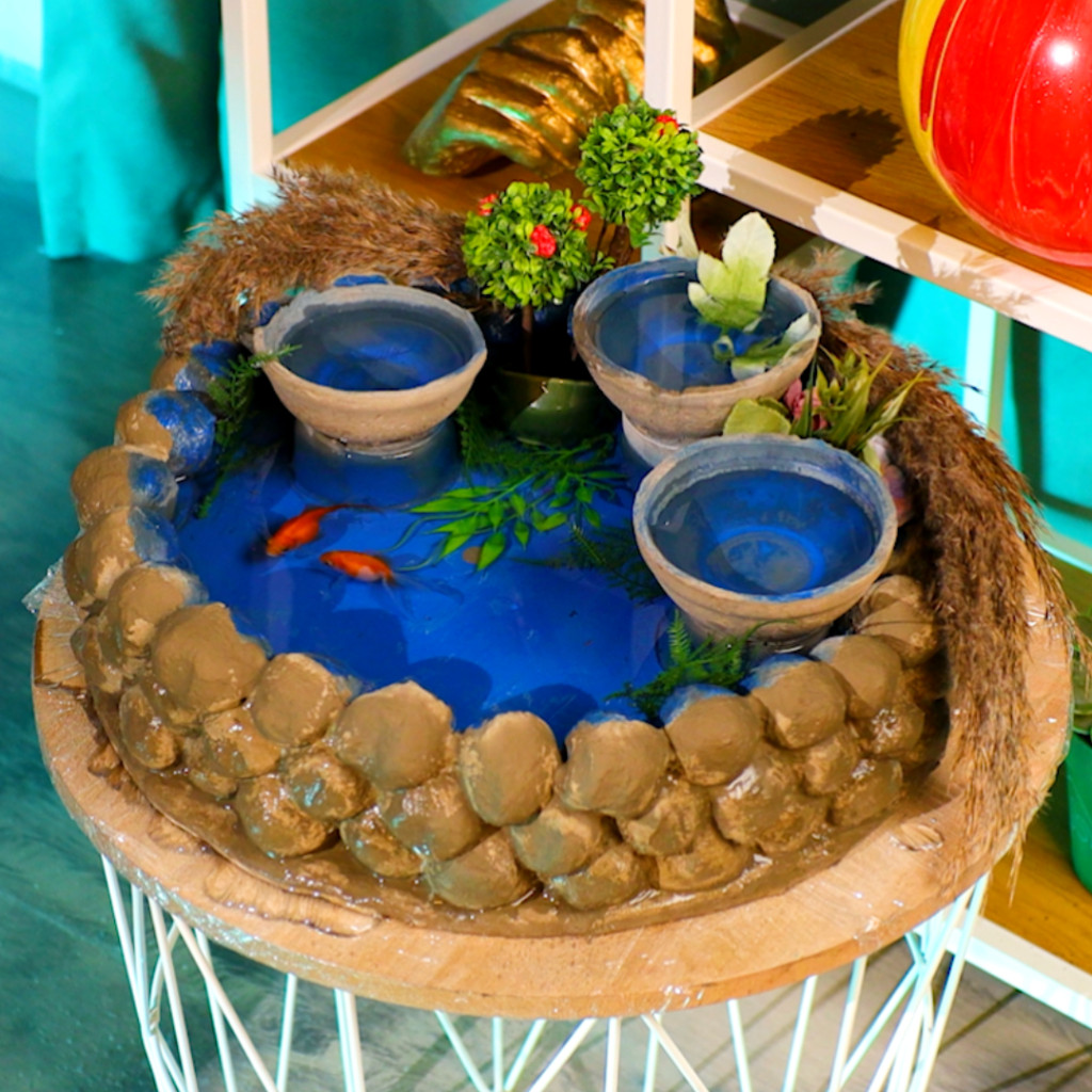 Doe-het-zelf betonnen visvijver!🐠🐟