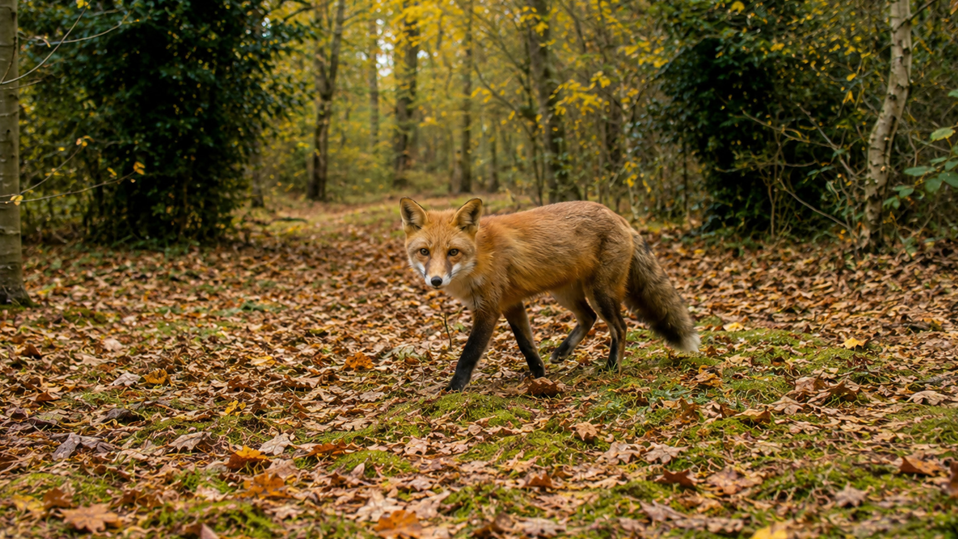 This unexpected visitor appeared on our camera trap
