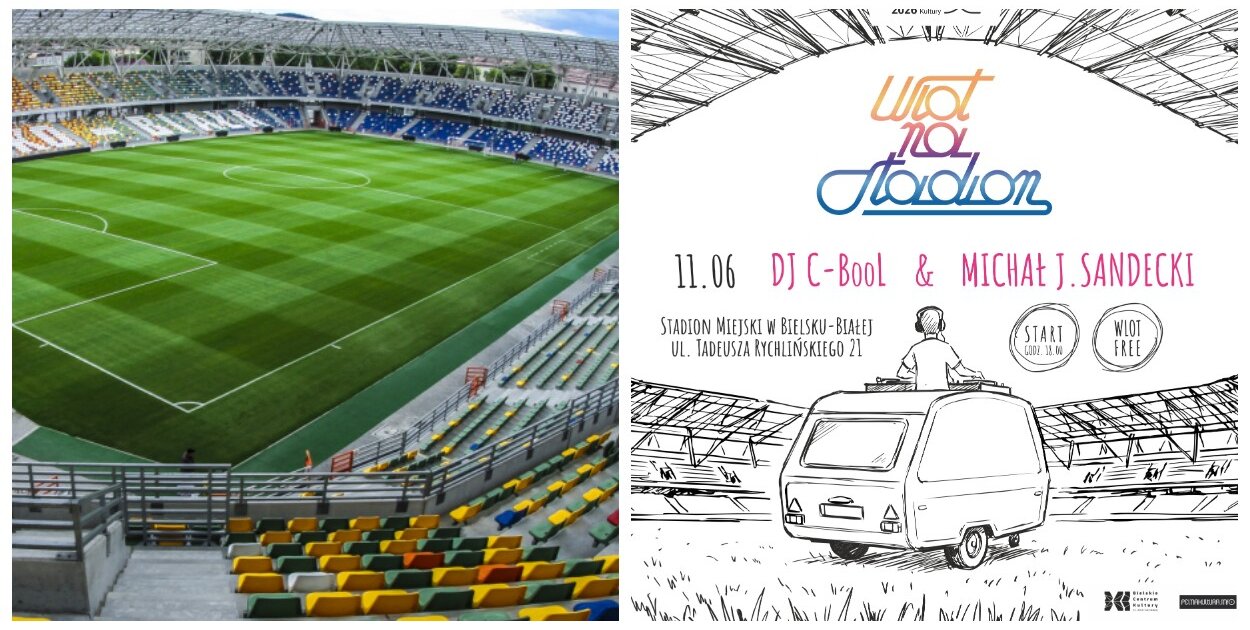 Wlot na stadion bez zmian. Deszcz nie zatrzyma imprezy