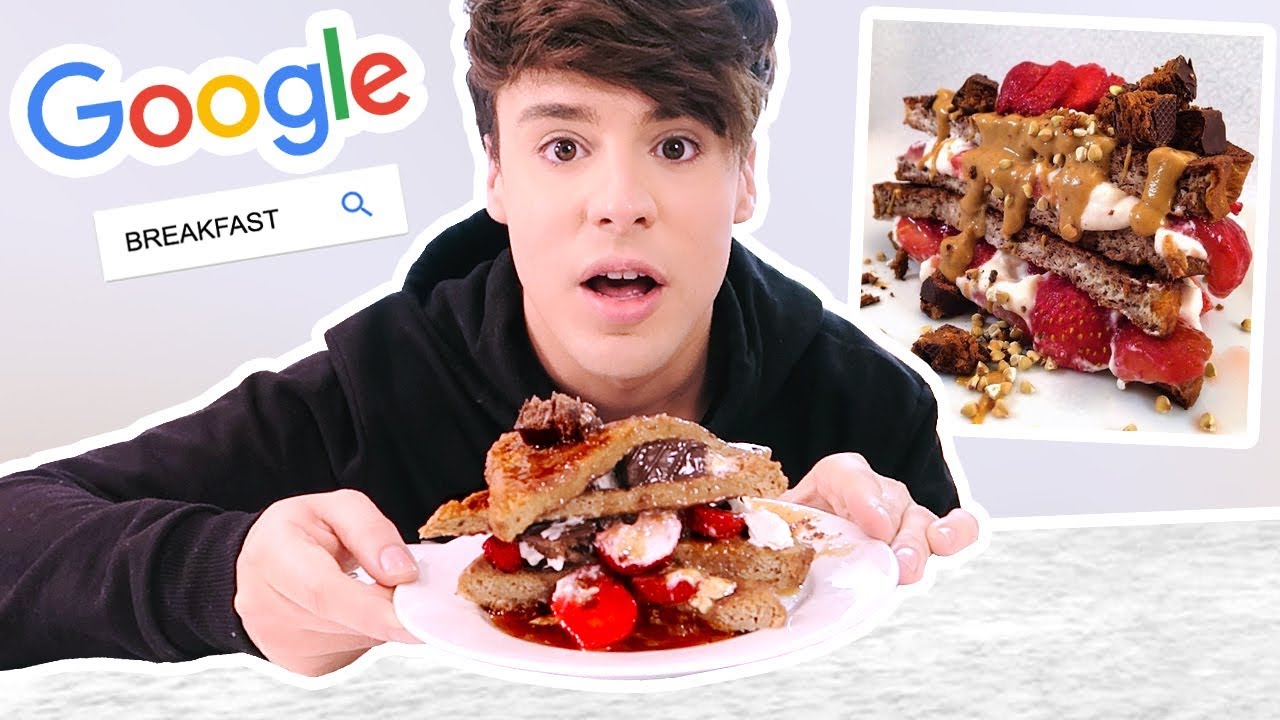 Letting the Google search engine choose my entire daily diet