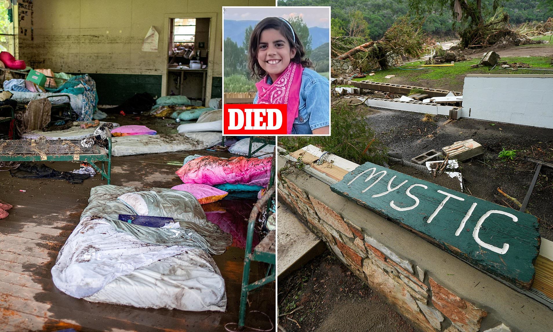 Camp Mystic where 25 young girls were tragically swept to their death ...