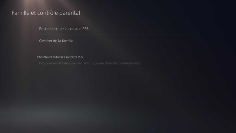 Comment activer le contrôle parental sur la PS5 ? Notre tutoriel